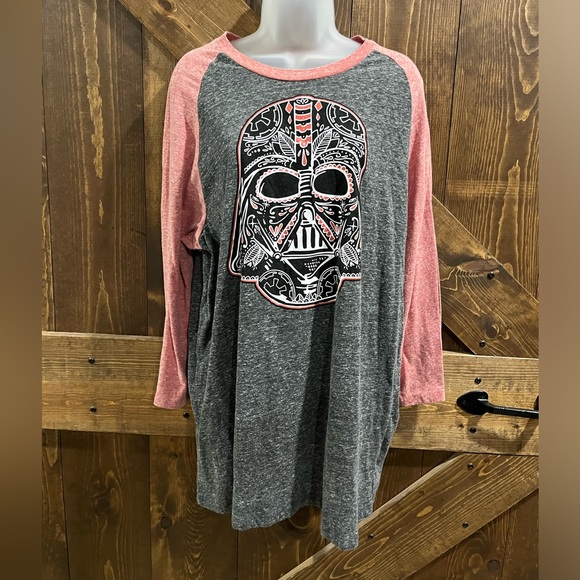 Star Wars | Tops | Star Wars Tribal Dark Vader Shirt | Poshmark